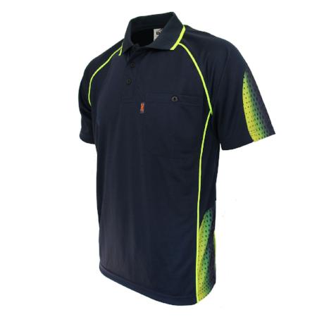 Custom Work Polo Shirts In Australia | Shop Now - Safe-T-Rex Workwear ...