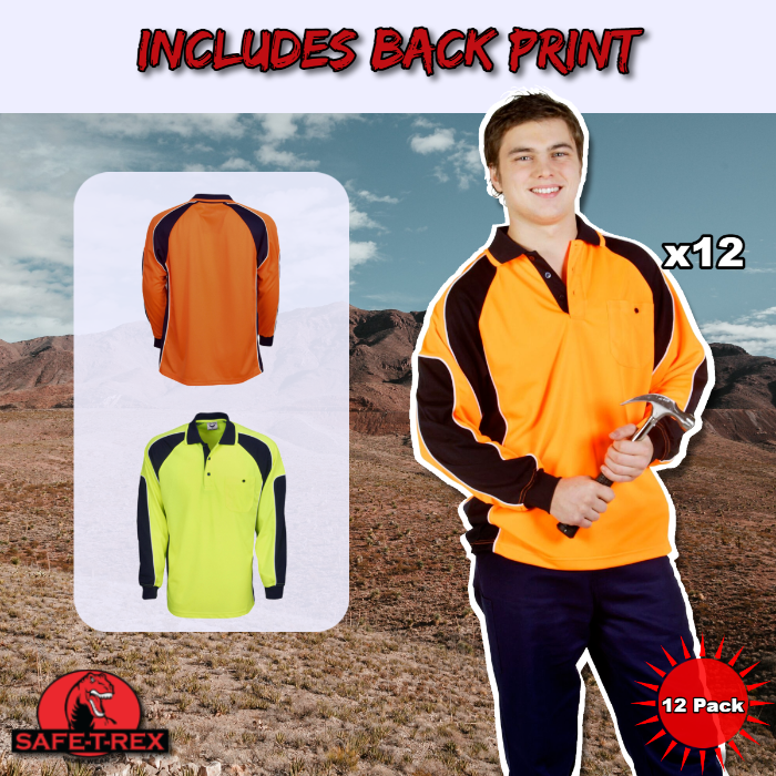 Printed Hi-Vis Workwear Collection | Safe-T-Rex Workwear - Safe-T-Rex ...