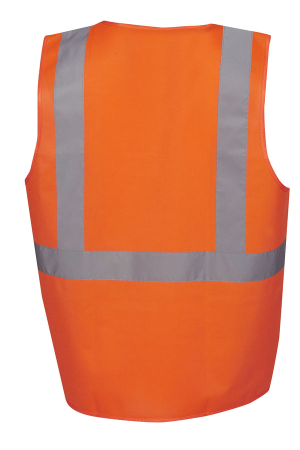 Safe-T-Rex Workwear: Hi Vis Vest with Zip & Pockets - Safe-T-Rex ...